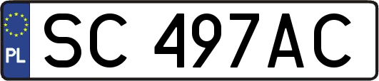 SC 497AC - Oceń kierowcę! - tablica-rejestracyjna.pl
